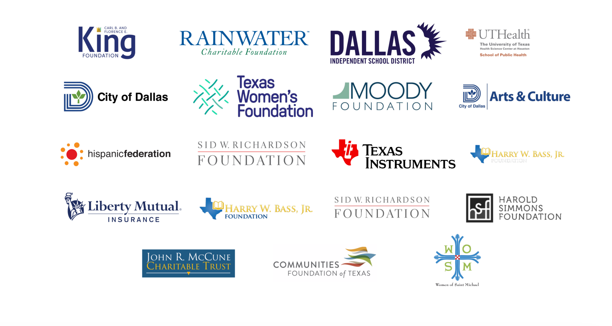 Funders - AVANCE Dallas